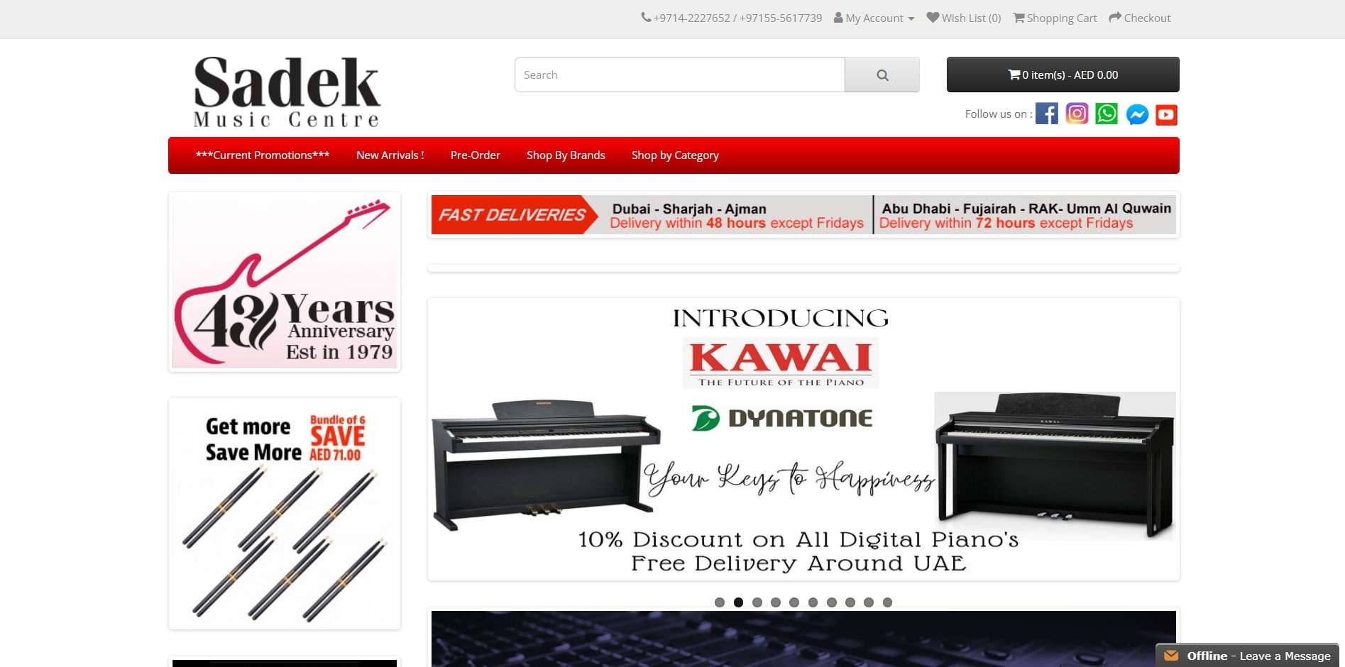 The 6 Best Music Stores in Dubai [2026]