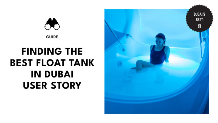 These Float Tanks in Dubai Will Surely Blow Your Mind