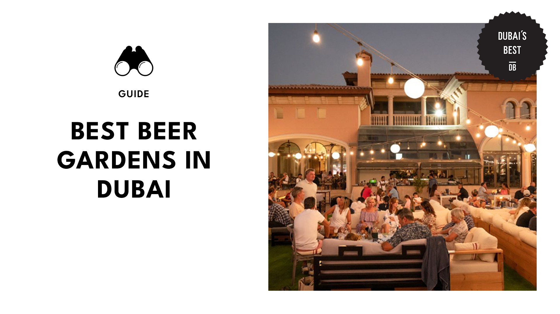 Top 5 Beer Gardens in Dubai to Treat Yourself To