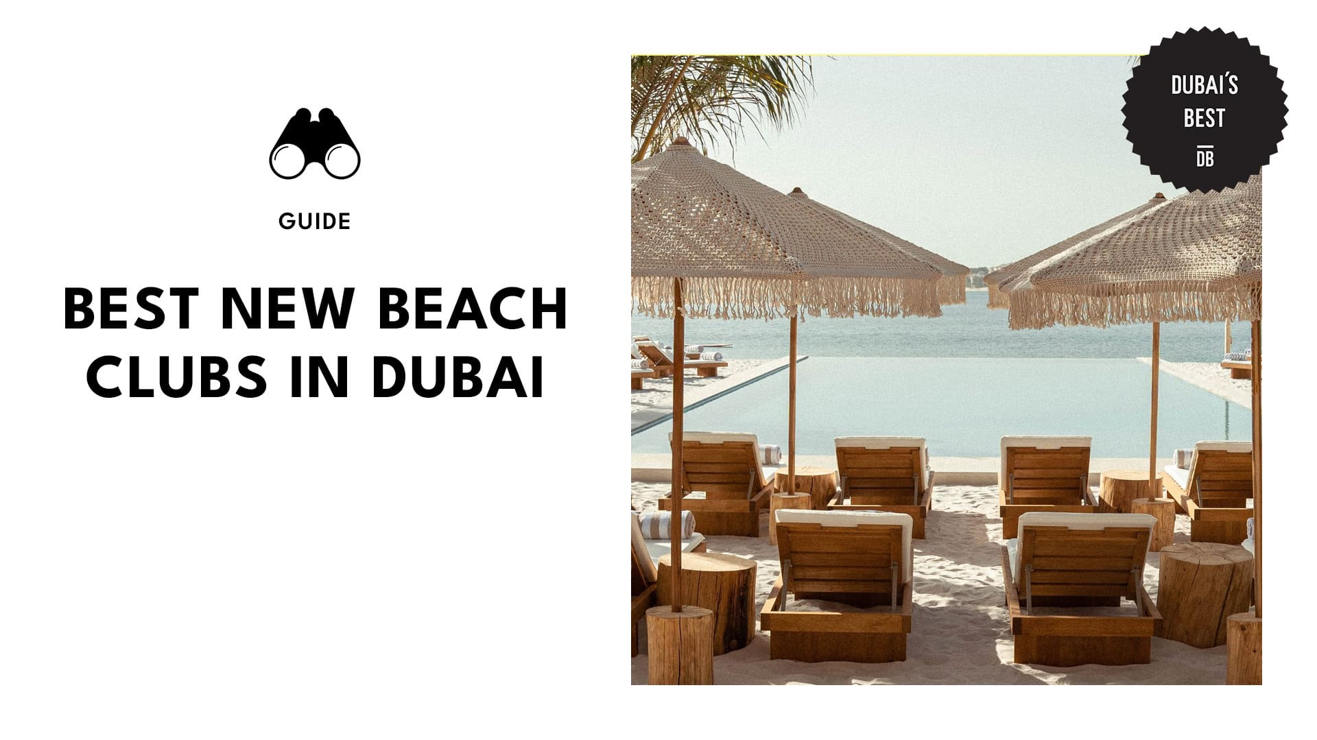 9 New Beach Clubs in Dubai for the Perfect Day Out